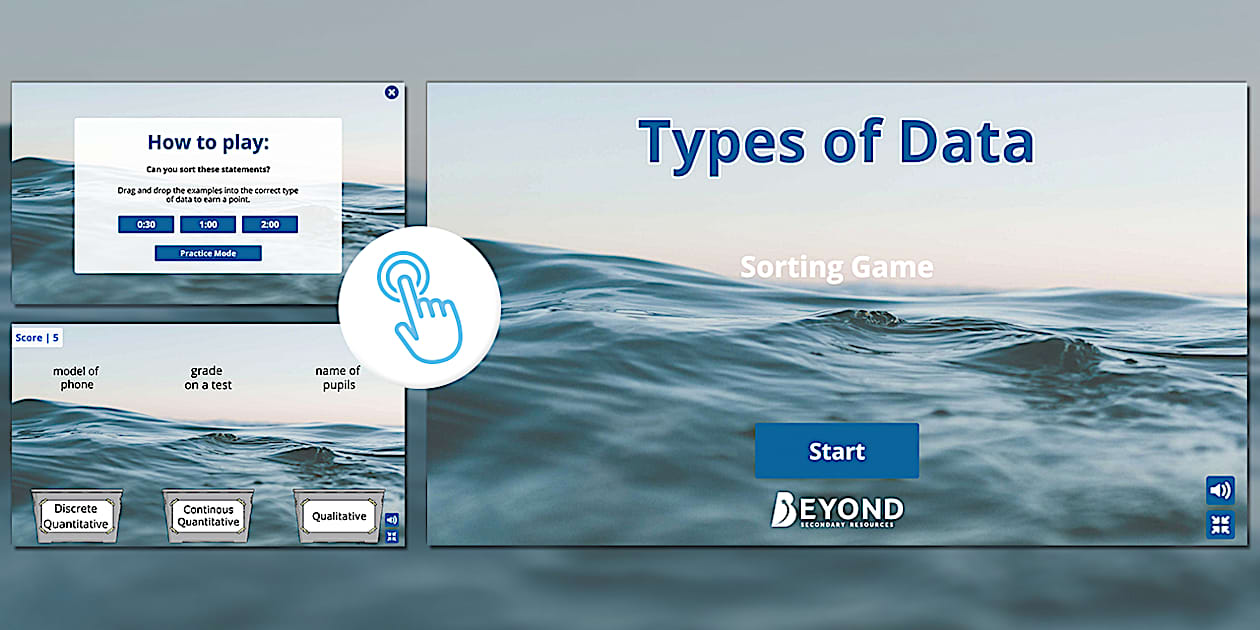 Types of Data - Sorting Activity | AS Level Maths | Beyond
