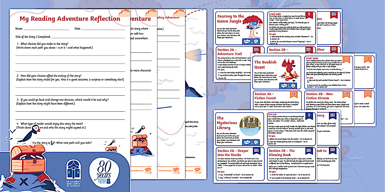 Choose Your Own Reading Adventure Mini-Story Pack - Twinkl