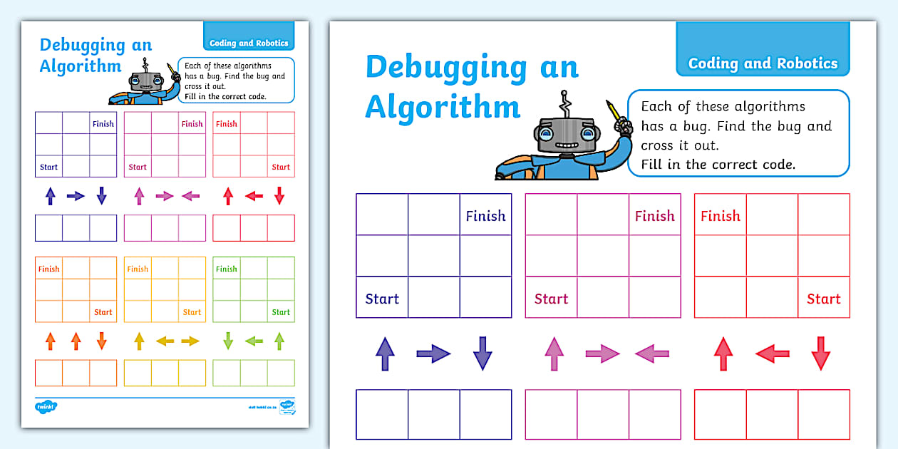 Grade 1 Debugging An Algorithm Teacher Made Twinkl