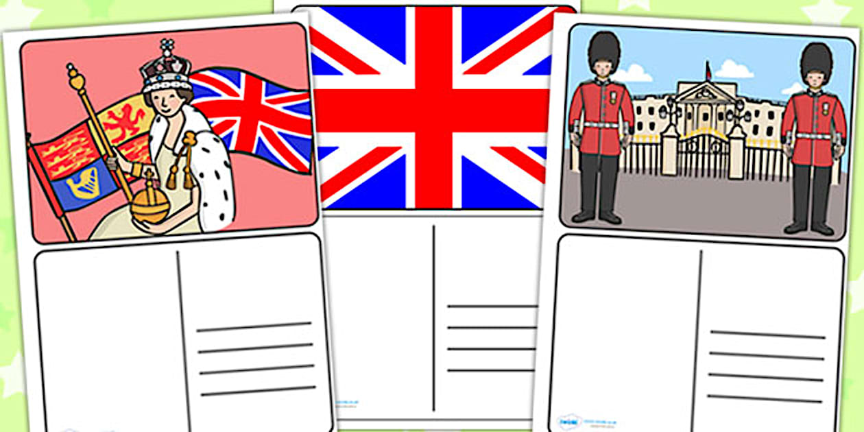 Royal Postcards (teacher made) - Twinkl
