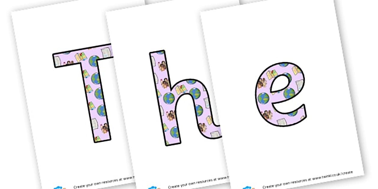 The Philippines - display lettering (teacher made) - Twinkl