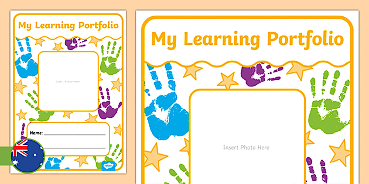 EYLF Editable Learning Portfolio Cover | Twinkl - Twinkl