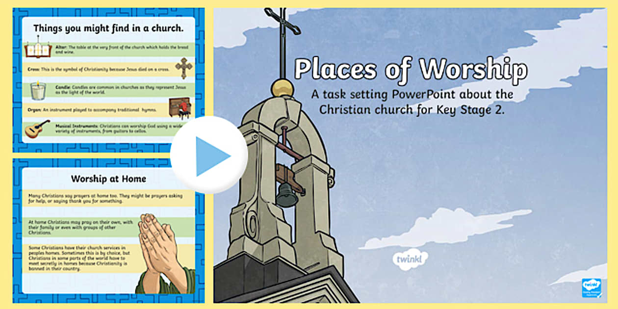 Christian Place of Worship | Christian Church PowerPoint