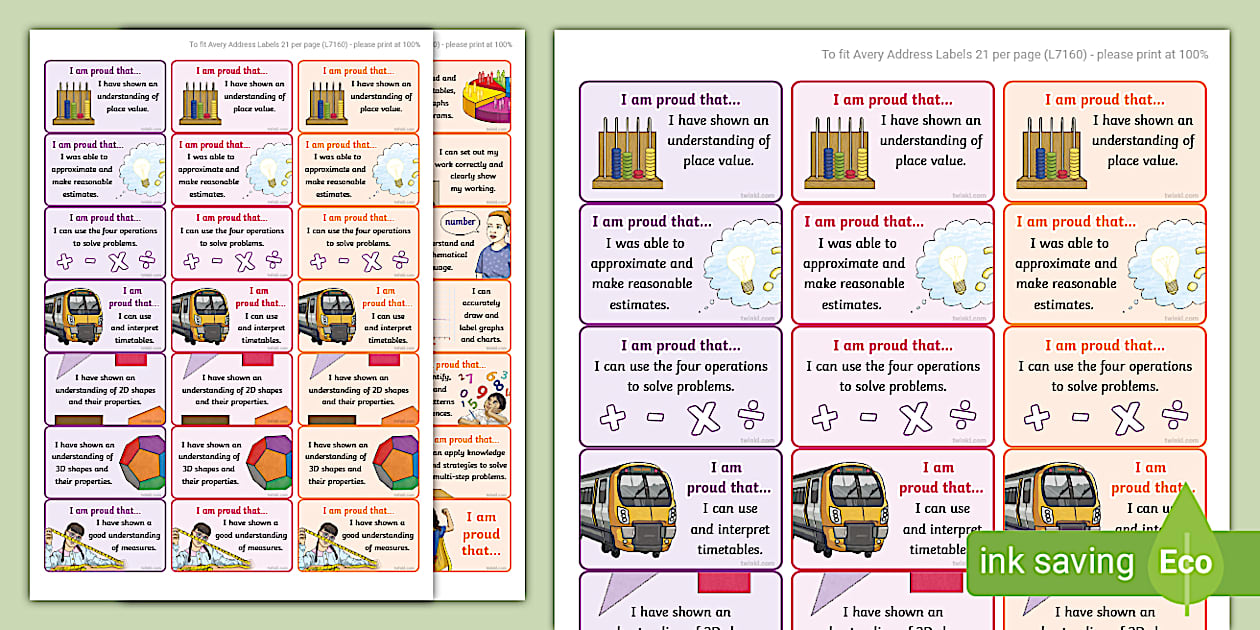 Numeracy Self-Marking Stickers (Teacher-Made) - Twinkl