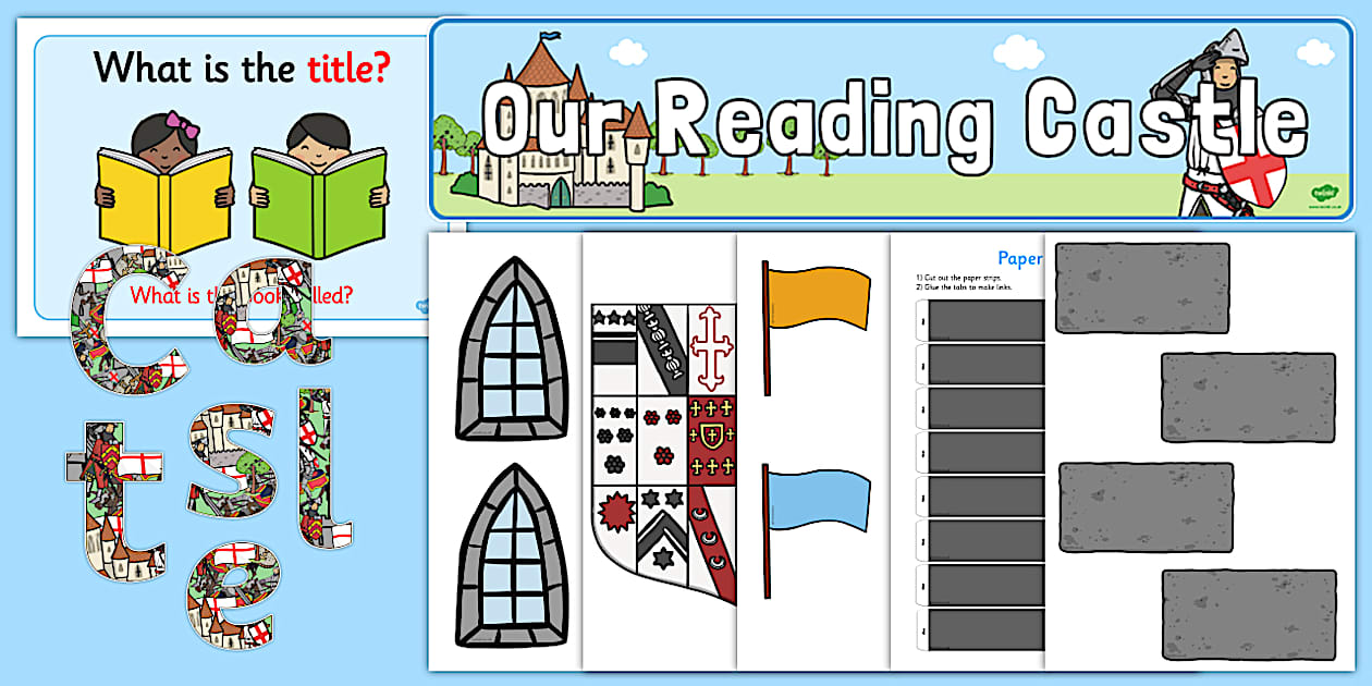 Castle Reading Corner Display Pack - Our Reading Castle