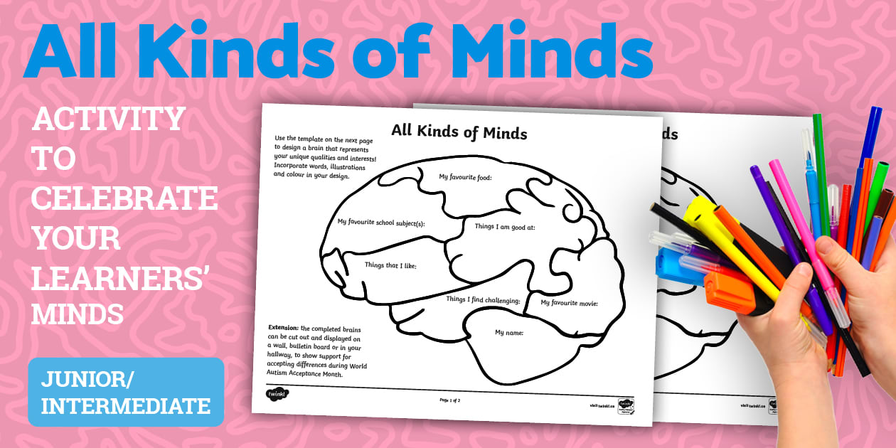 All Kinds of Minds Junior/Intermediate Activity Sheet