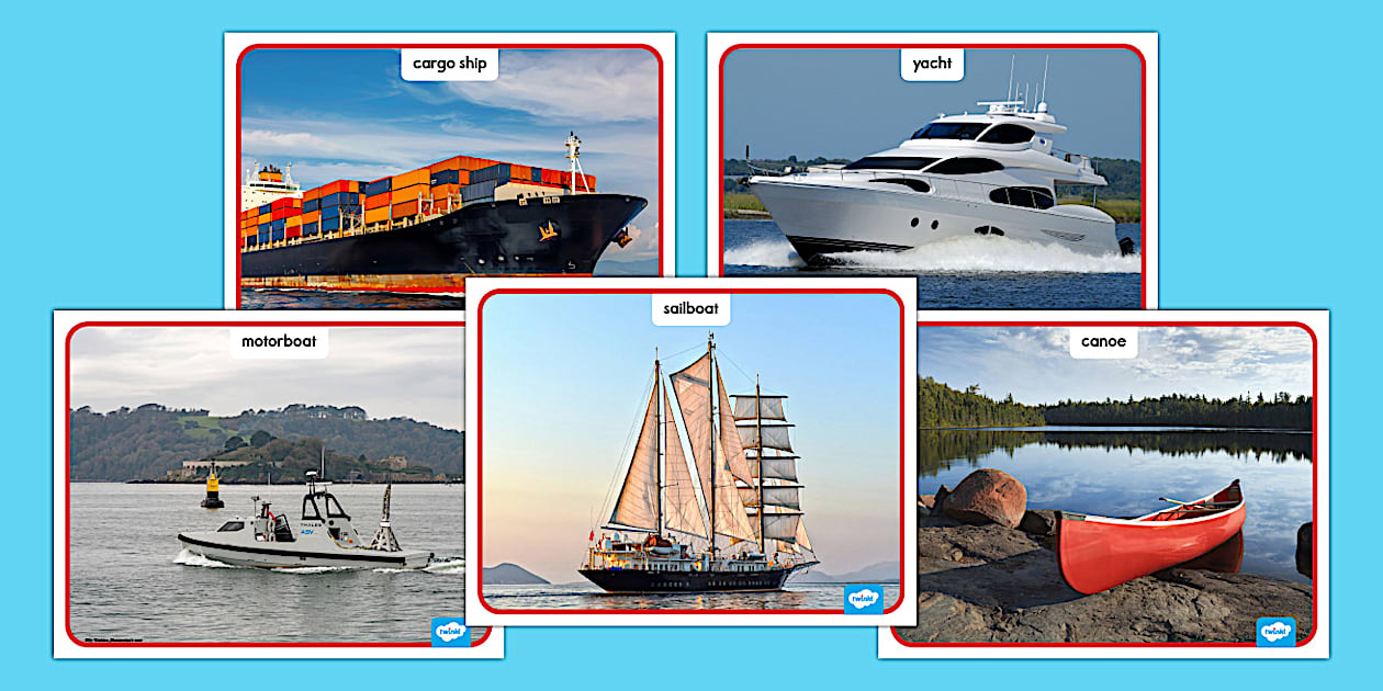 Water Transport Photos (teacher made) - Twinkl