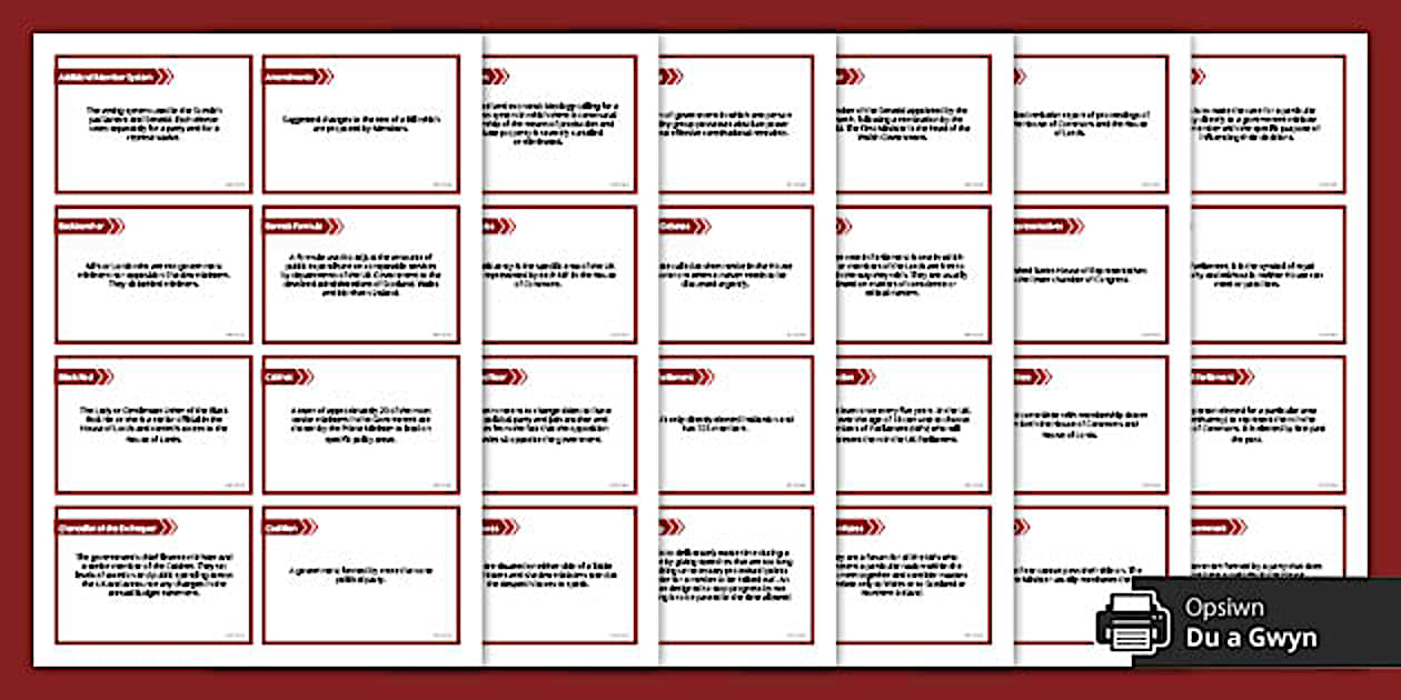 Politics Flashcards