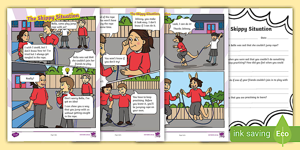 The Skippy Situation: Comic Activity