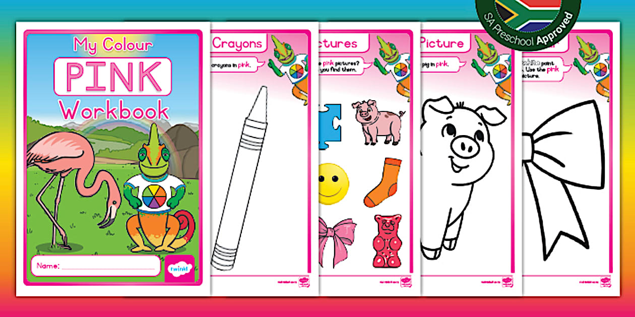 Preschool Numeracy: My Colour Pink Workbook (teacher made)