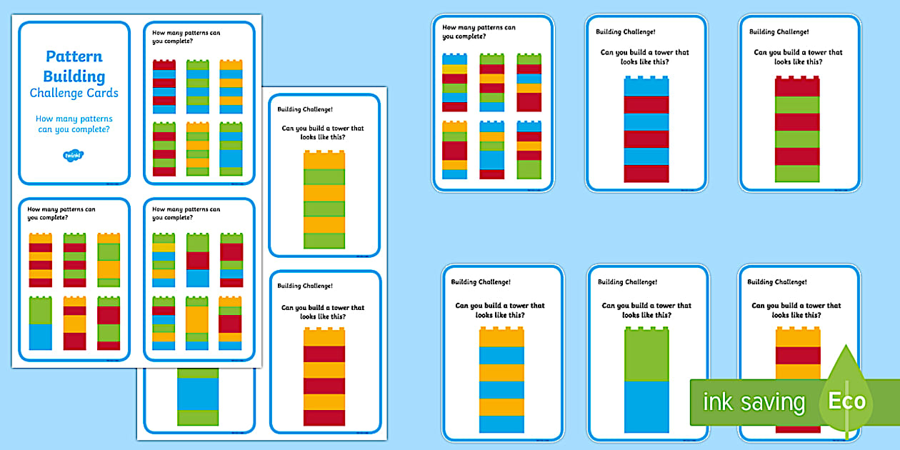 Building Blocks Activity | Kindergarten | Twinkl - Twinkl