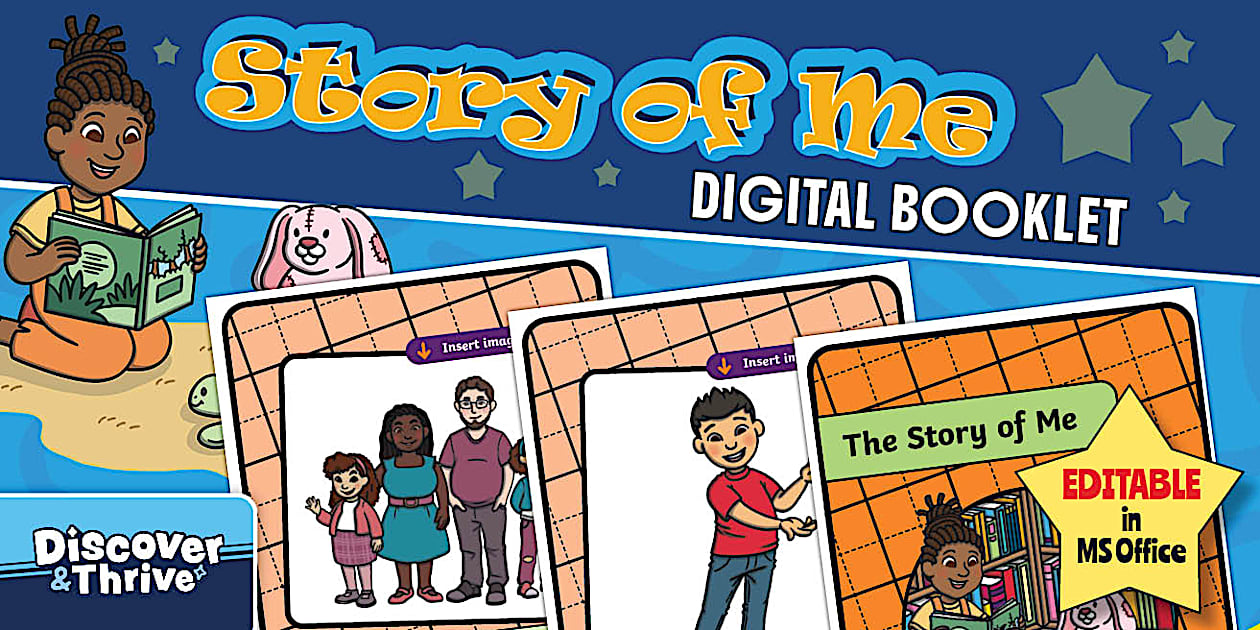 STEM (Technology) Story of Me Digital Booklet