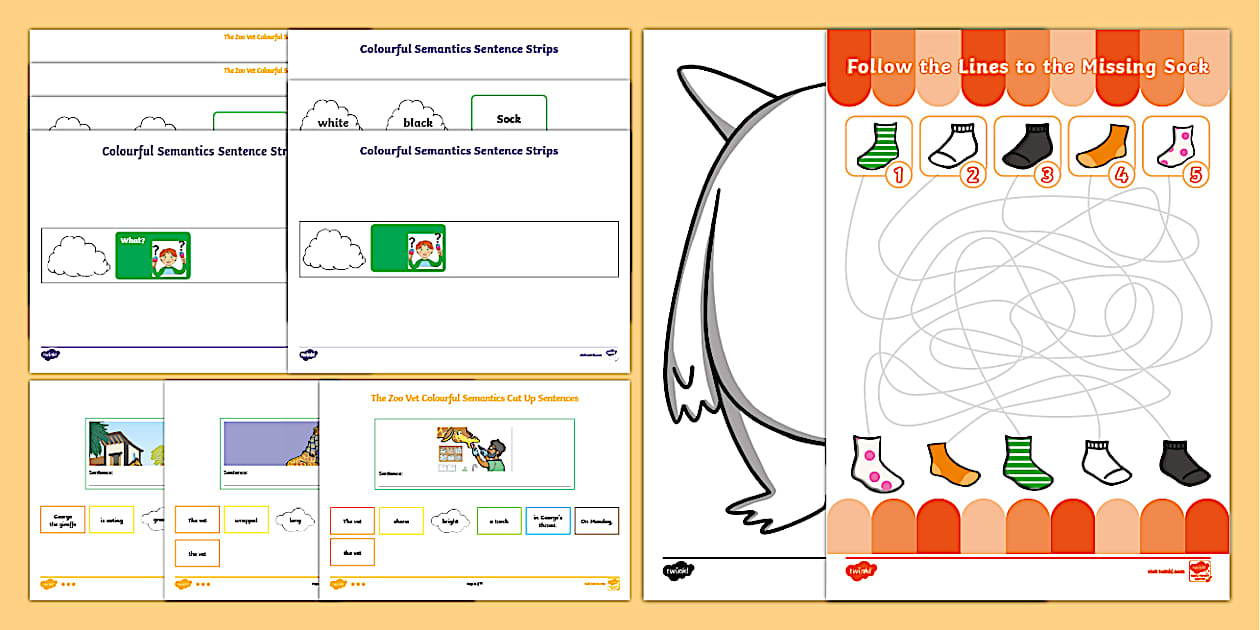 Colourful Semantics: What Like? Session Plan and Pack 3