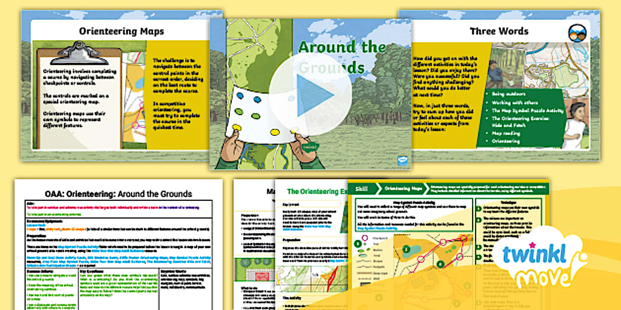 Orienteering in School - Orienteering Games School - KS2