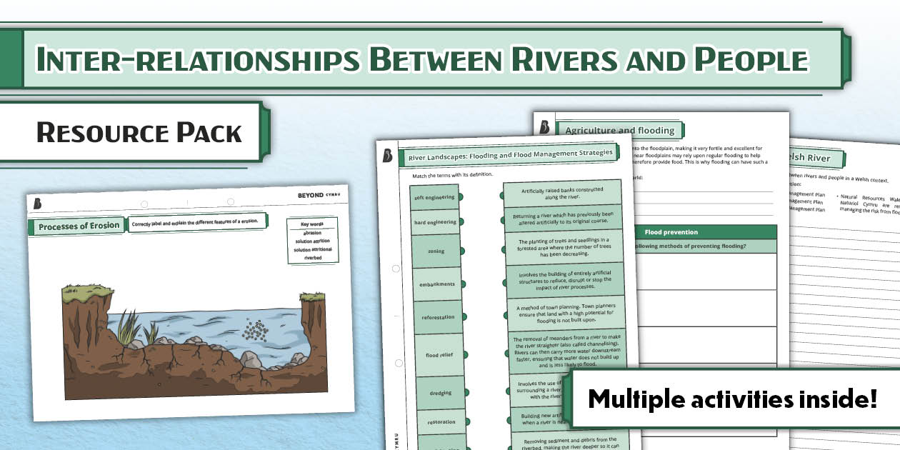 Inter-relationships Between Rivers and People Activity Pack