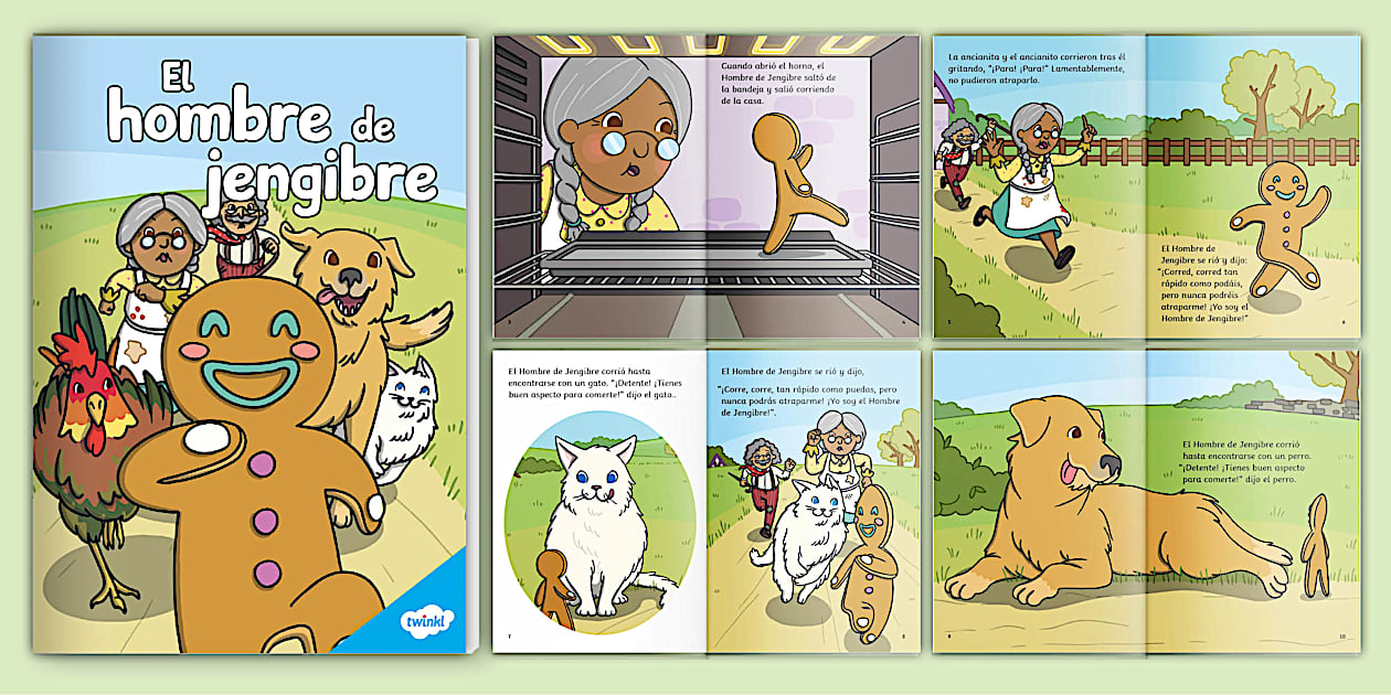 Ebook: El Hombre de Jengibre - Twinkl Originals - Twinkl