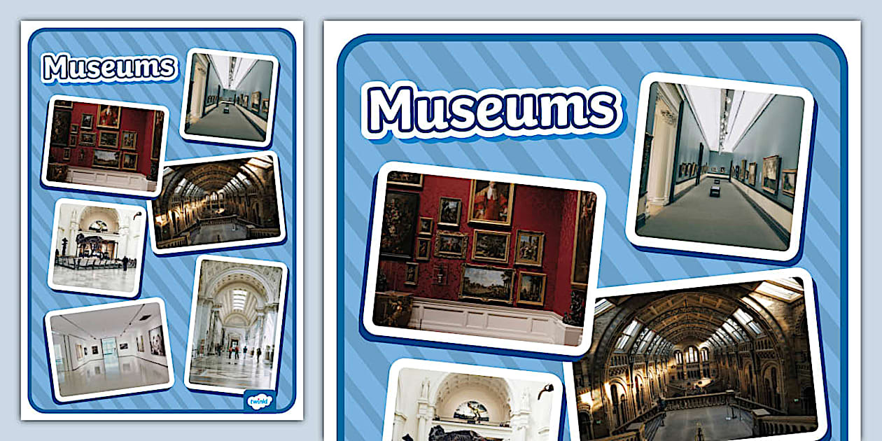 Museums Photo Display Poster (ティーチャーメイド)