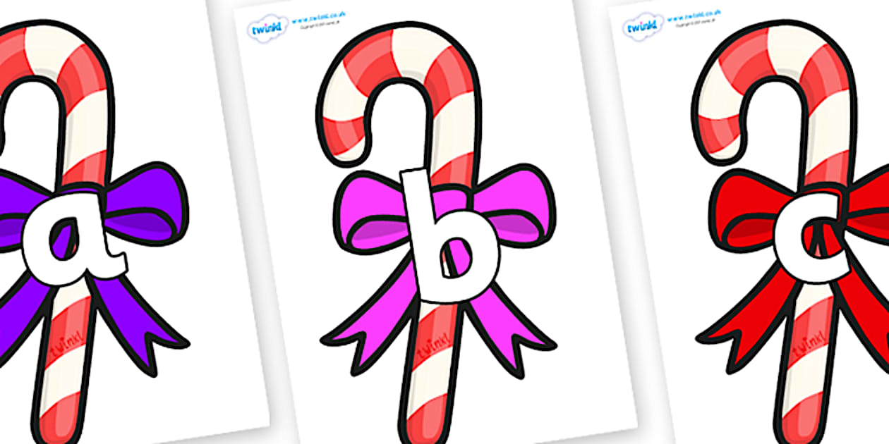 Phoneme Set on Candy Canes