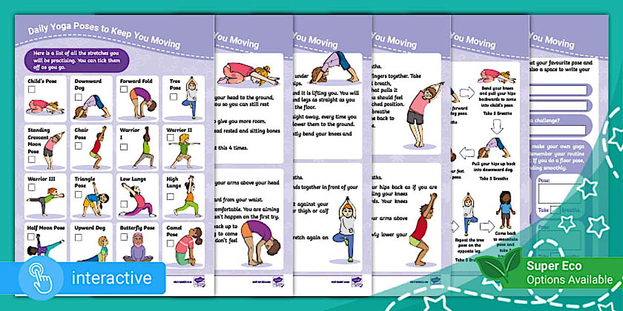 Daily Yoga Poses to Keep You Moving | Health and Wellbeing