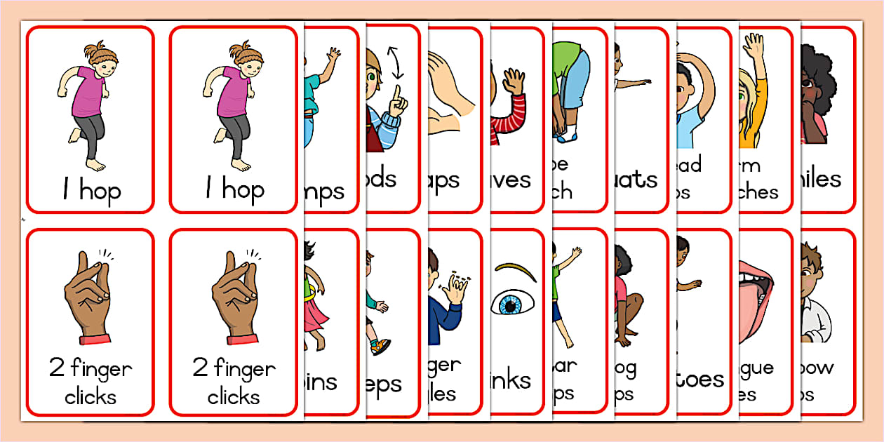 Foundation Phase Robotics and Coding - Coding: Action Cards