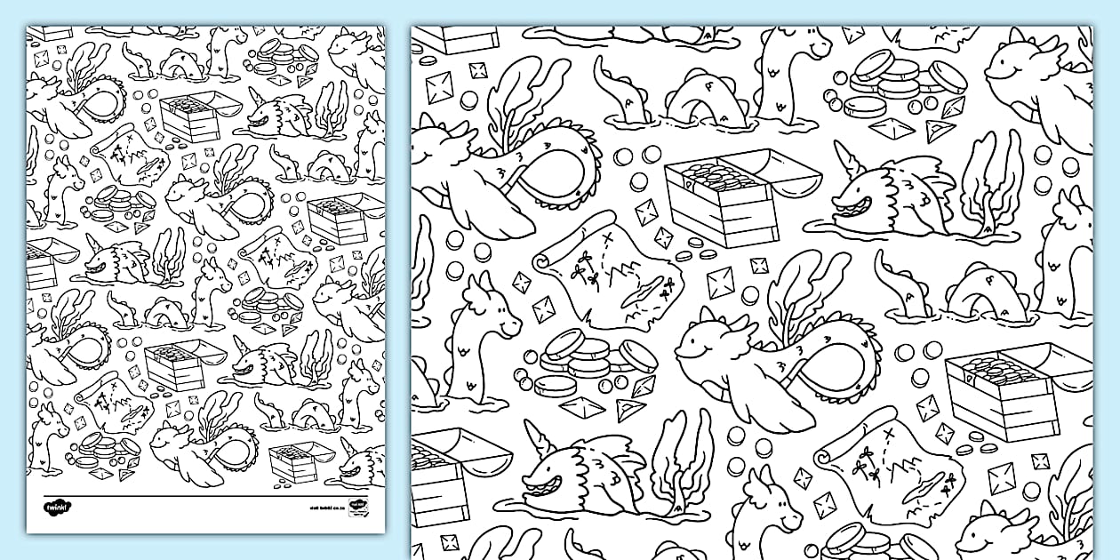 * NEW * Treasure Map Doodles - Twinkl Creative Arts - Twinkl