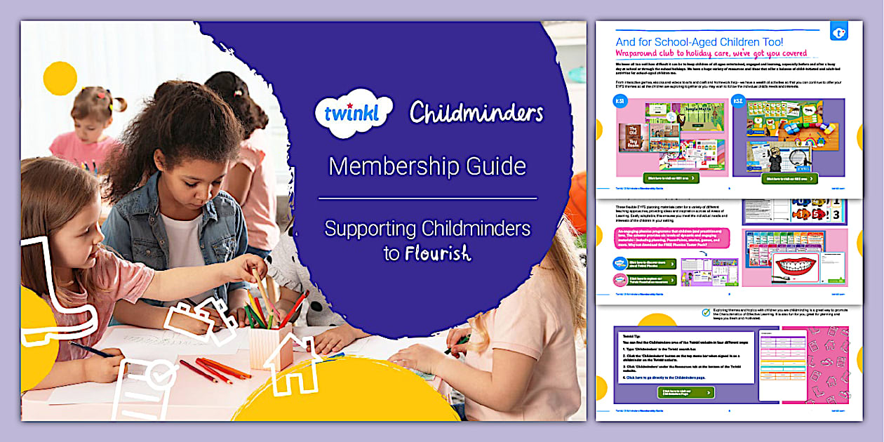 FREE! - Childminders Membership Guide - Twinkl