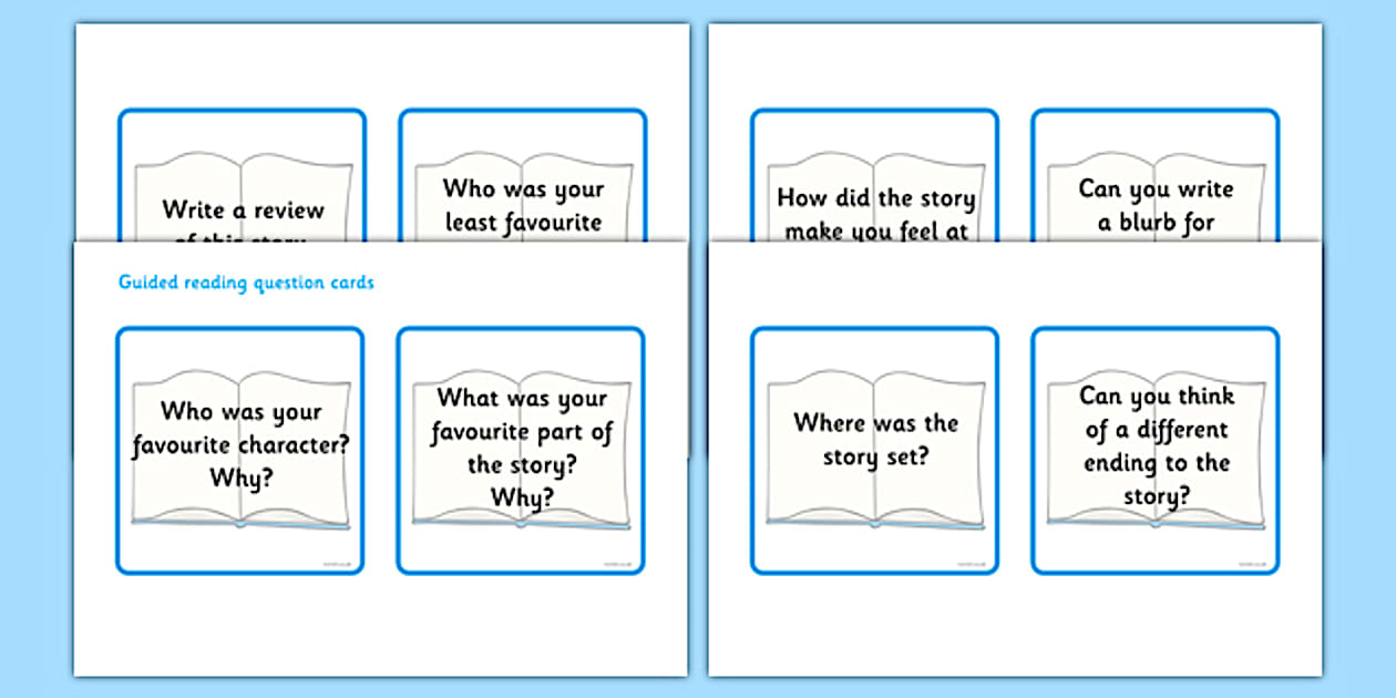 Guided Reading Activity Cards | NZ Reading Resources