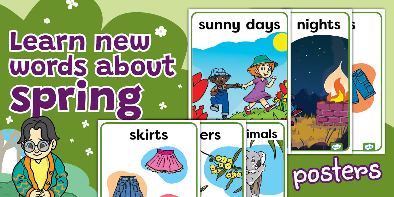 Let's Look at Spring Posters