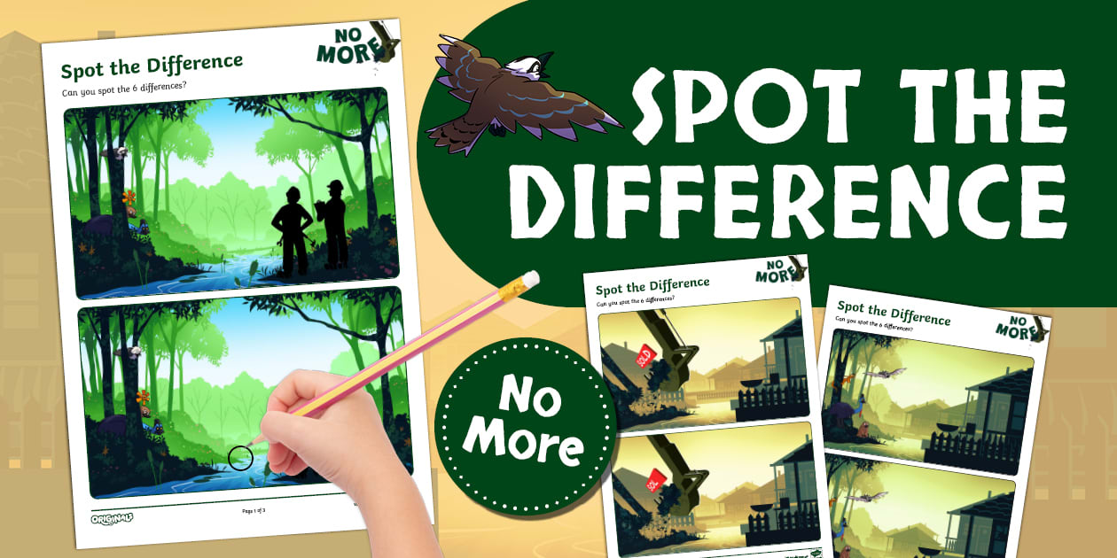 No More – Spot the Difference