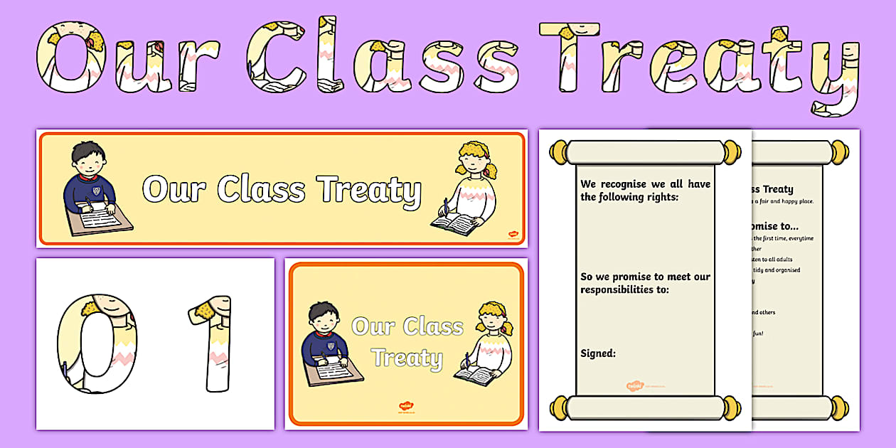 Our Class Agreement Resource Pack (teacher made) - Twinkl