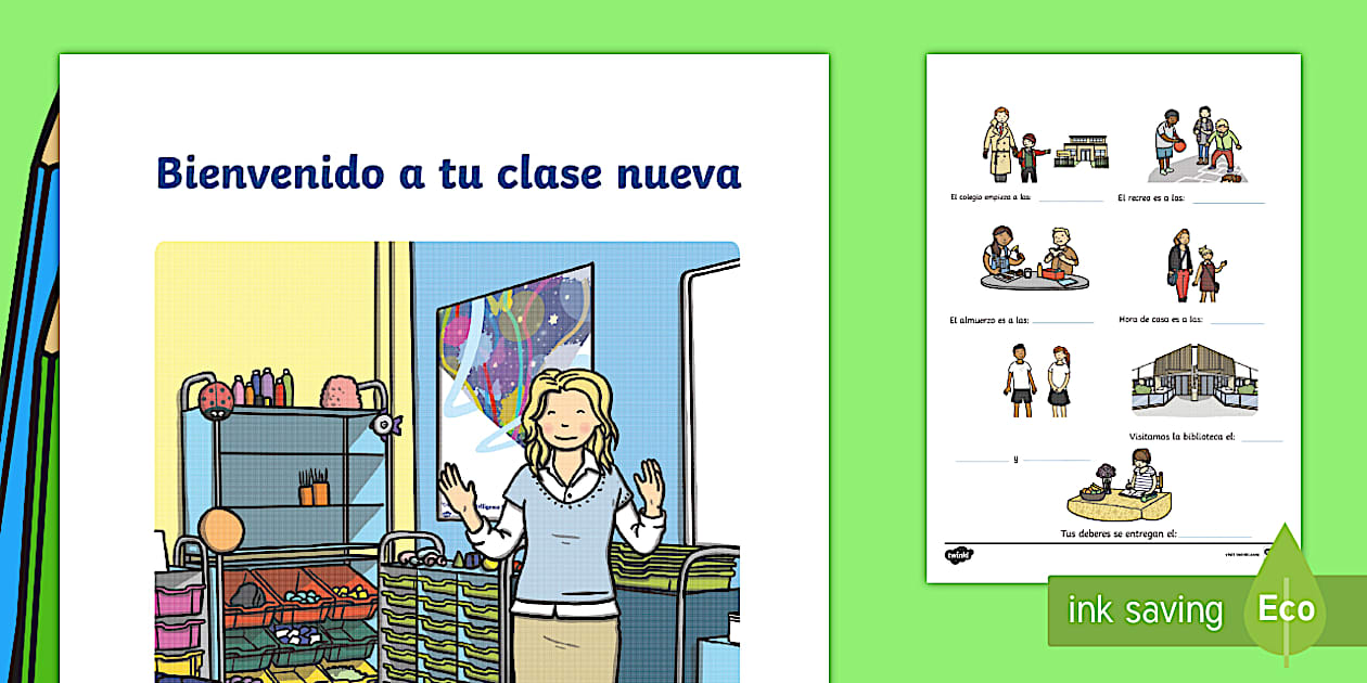 Bienvenido a tu nueva clase Ficha de actividad - Bienvenidos a tu nueva ...