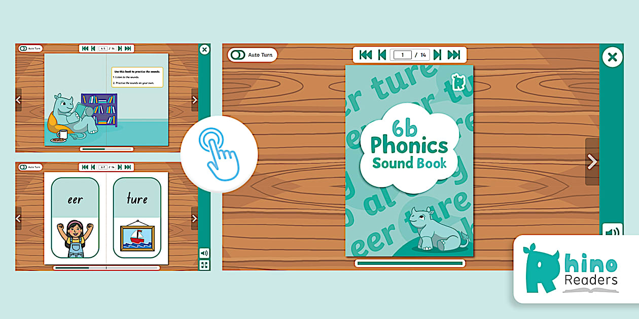 Phonics Sound Book: Level 6b (Teacher-Made) - Twinkl