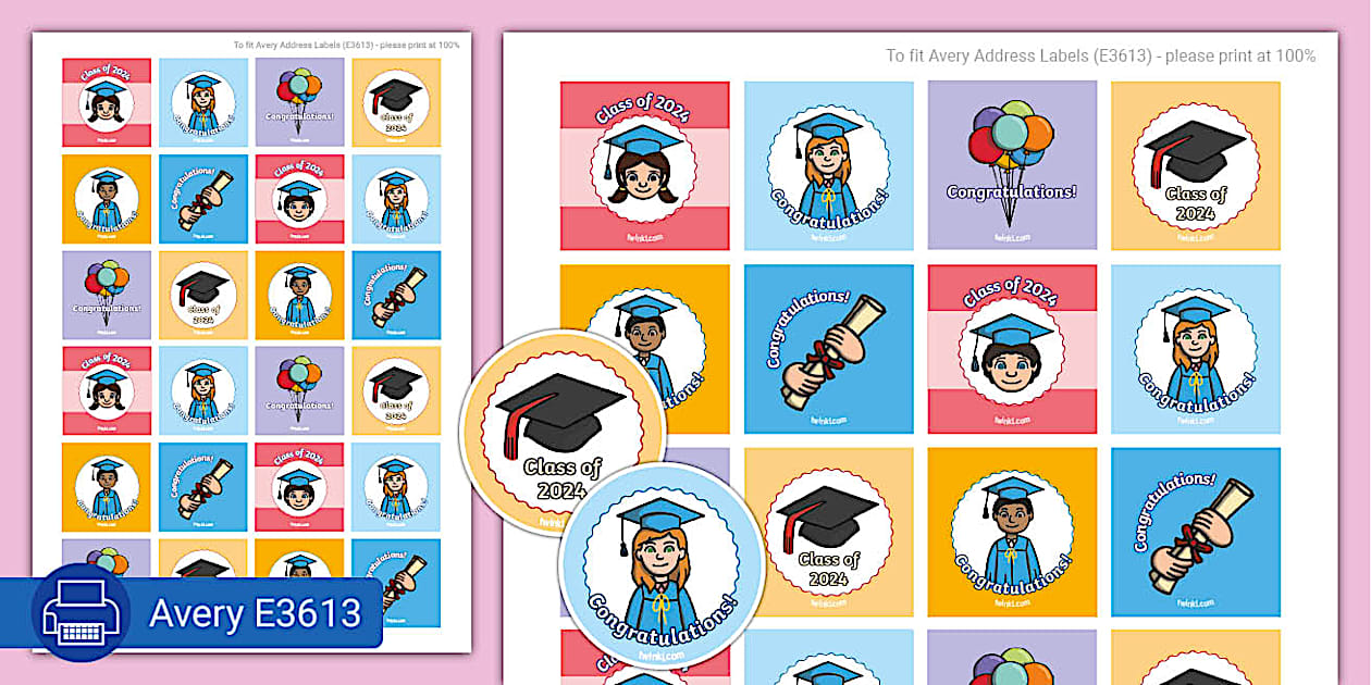 Graduation Stickers (teacher made) - Twinkl