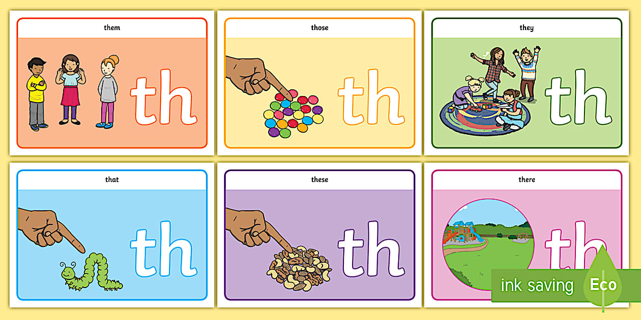 th Sound Modelling Dough Mats (Teacher-Made) - Twinkl