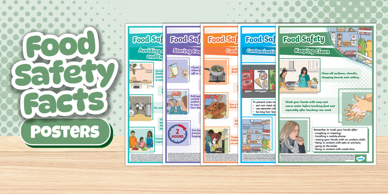 Food Safety Display Posters - Twinkl Posters