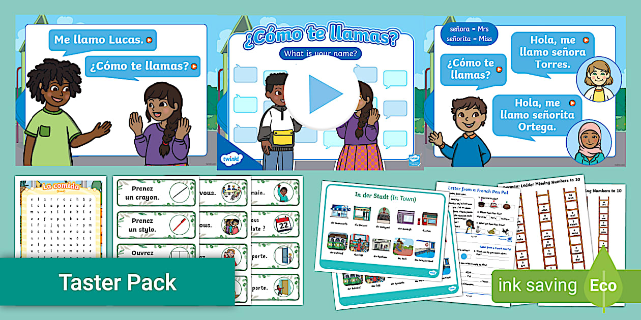 👉 KS1 Languages Taster Pack | Classic Languages - Twinkl