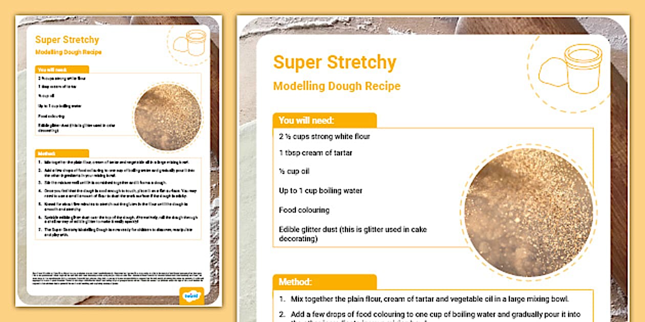Super Stretchy Modelling Dough Recipe | Twinkl - Twinkl