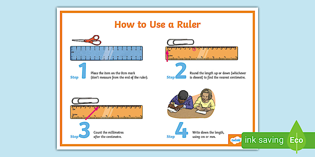 👉 How to Use a Ruler Table Mat - Twinkl