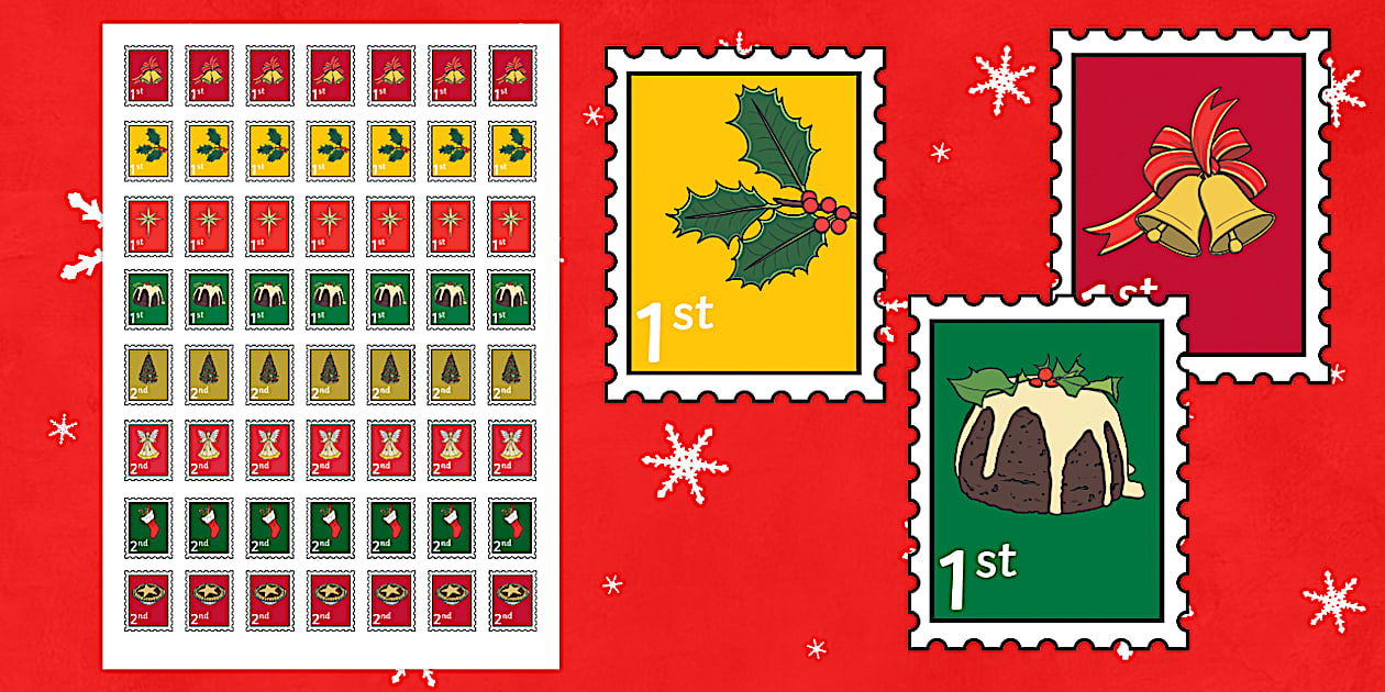 Christmas Role-Play Stamps - Twinkl Resources