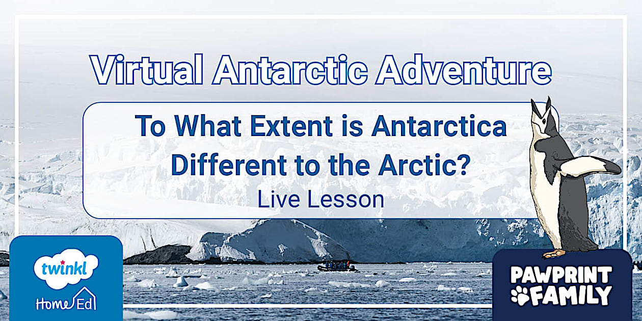 Compare and contrast the Antarctic and the Arctic. - Twinkl