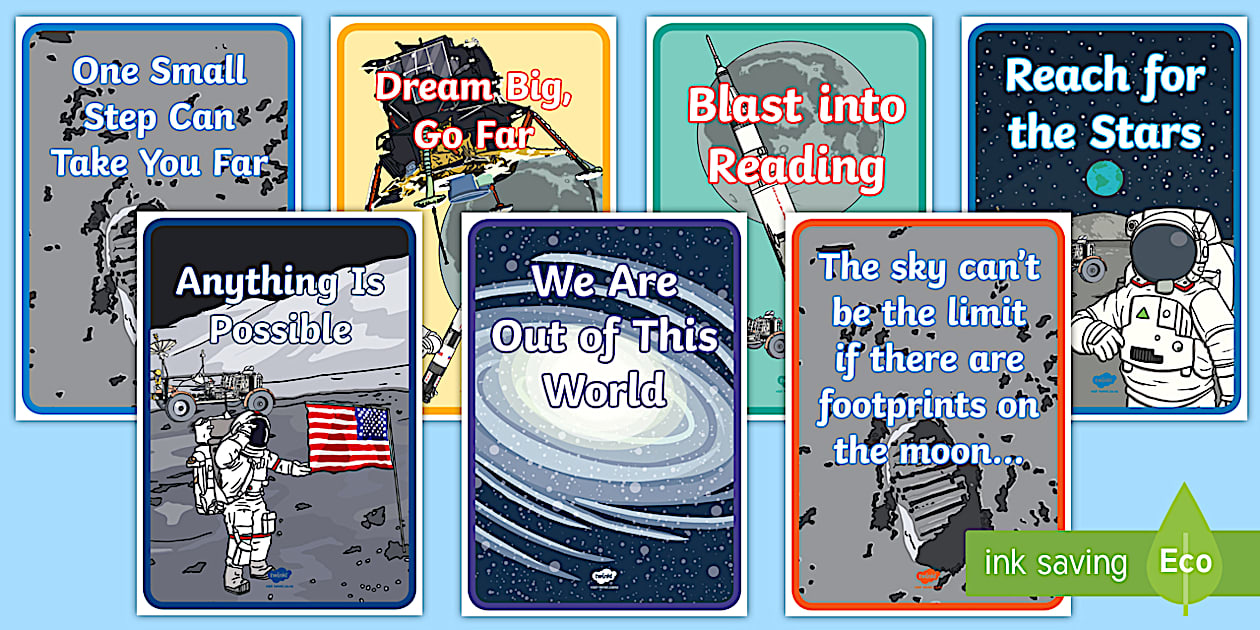 Moon Landing-Themed Posters | Moon Poster