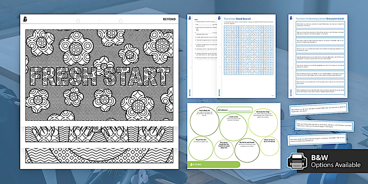Transition Resource Pack | Form Tutor Resources | Beyond