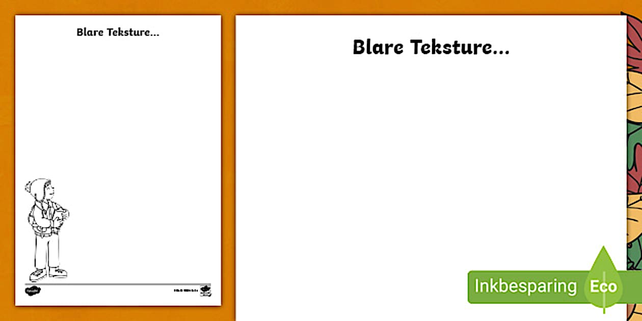 Blare Teksture Aktiwiteit - Twinkl