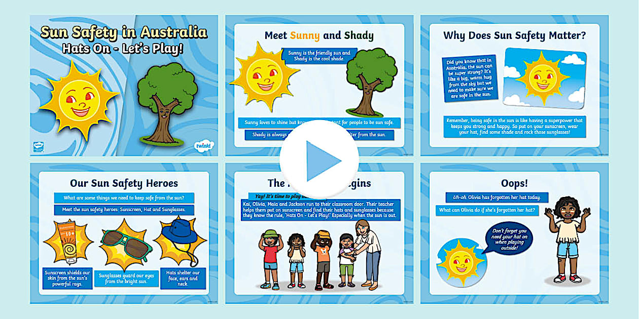Sun Safety Short Story (teacher made) - Twinkl