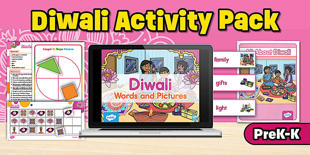 Diwali Activity Pack for PreK-K