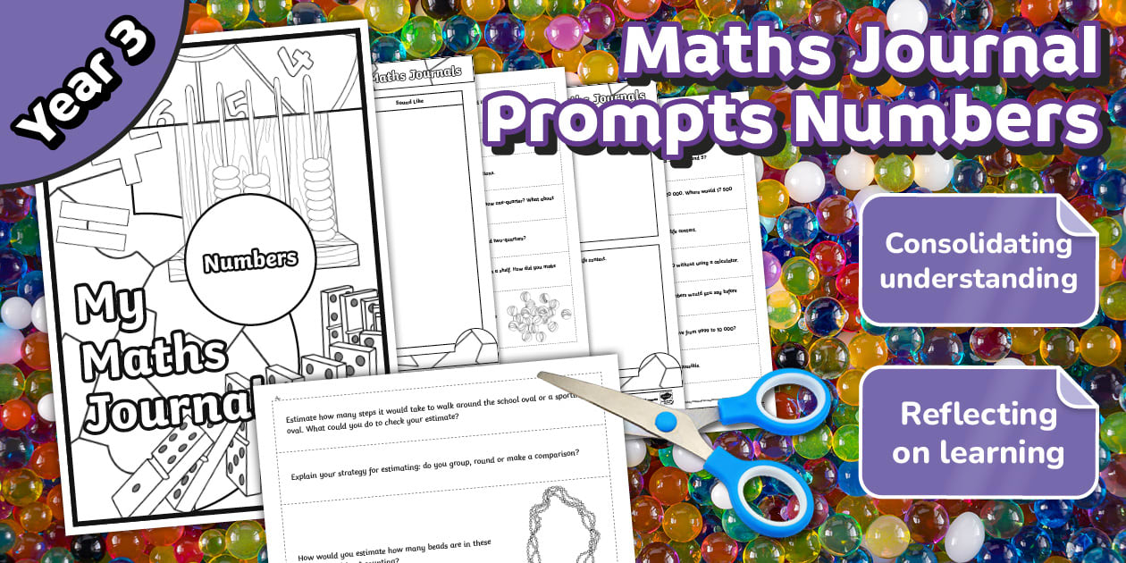 Year 3 Maths Journal Prompts Numbers