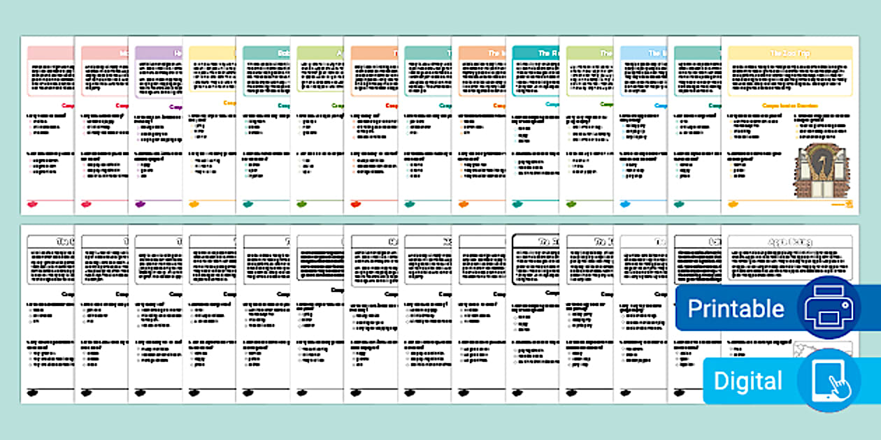 Kindergarten Reading Comprehension Pack | Twinkl USA