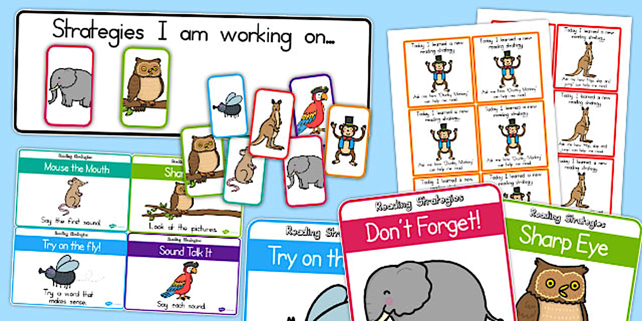 Guided Reading Strategy Pack (Hecho por educadores) - Twinkl