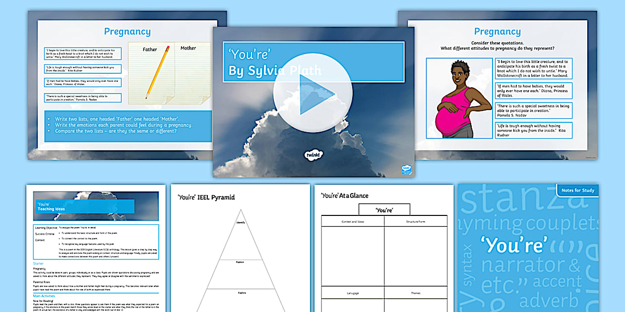 GCSE Introductory GCSE Poetry Lesson Pack to Support Teaching on 'You ...
