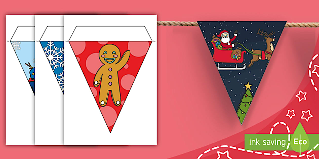 Christmas Bunting | Twinkl Display Resources (teacher made)